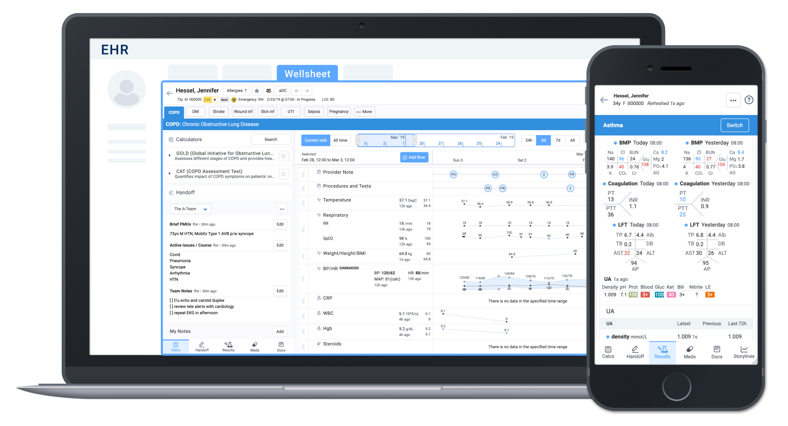 Wellsheet Products: Your Patient Data Prioritized for you
